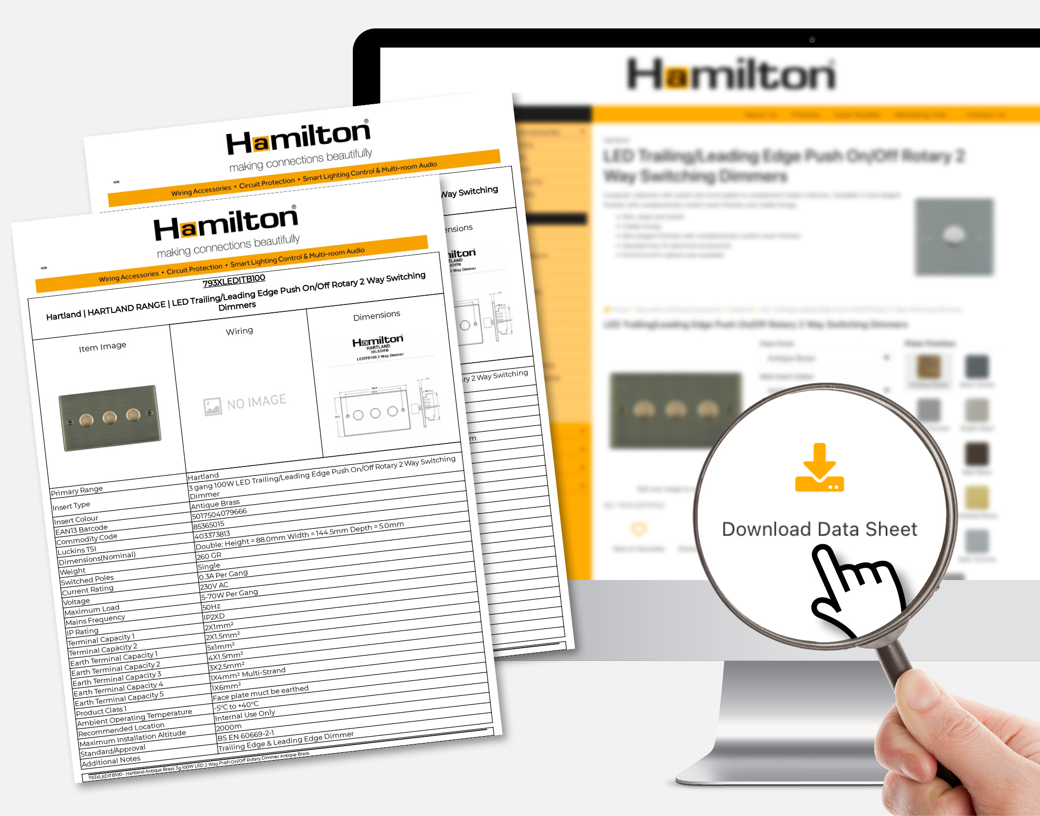 Automating Hamilton's Product Datasheets - e-Pim